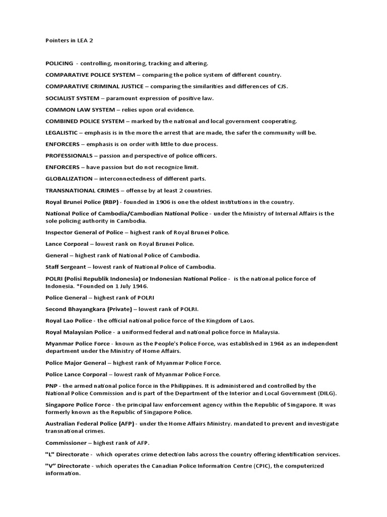 Document | PDF | Police | Law Enforcement Agency