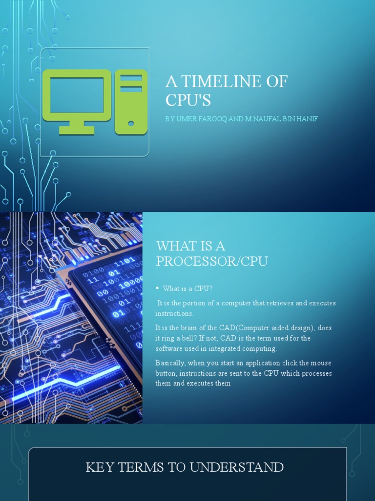 A Timeline of Cpu's | PDF | Central Processing Unit | Advanced Micro ...