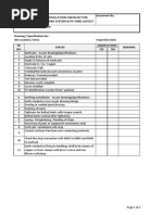 Checklist For Reinforcement | PDF