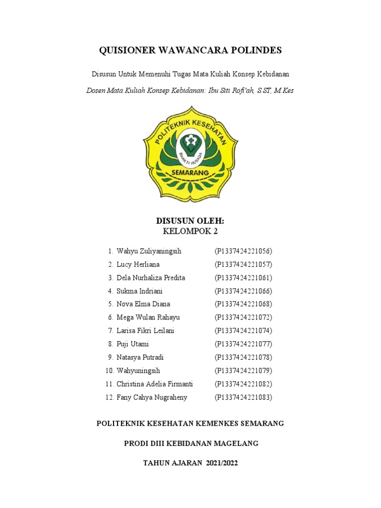 Kelompok 2 - Polindes | PDF