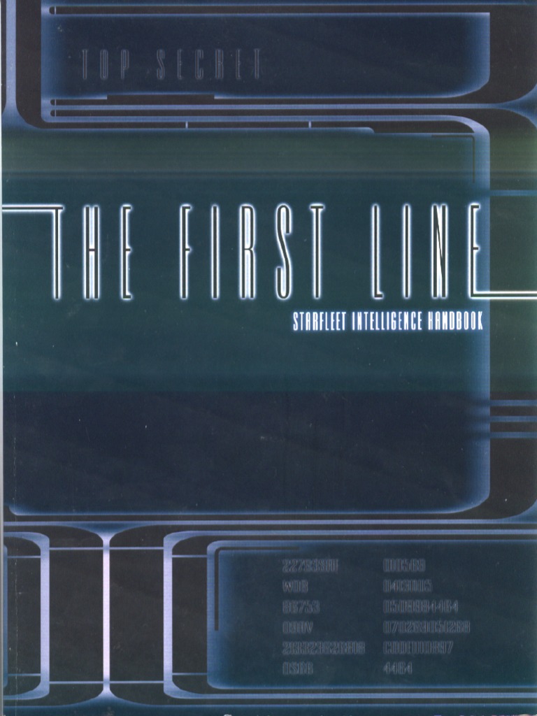 Star Trek RPG - Starfleet Intelligence | PDF