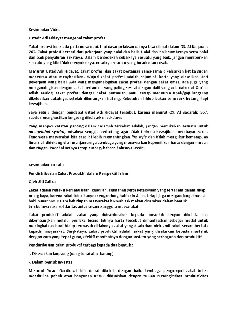 Kesimpulan Video | PDF