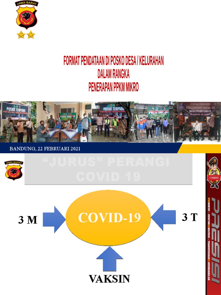 Format Data Laporan PPKM Skala Mikro | PDF