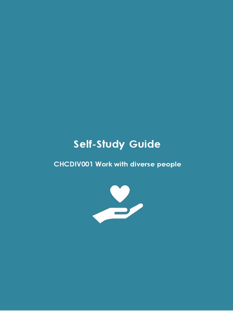 Self-Study Guide: CHCDIV001 Work With Diverse People | PDF | Inclusion ...