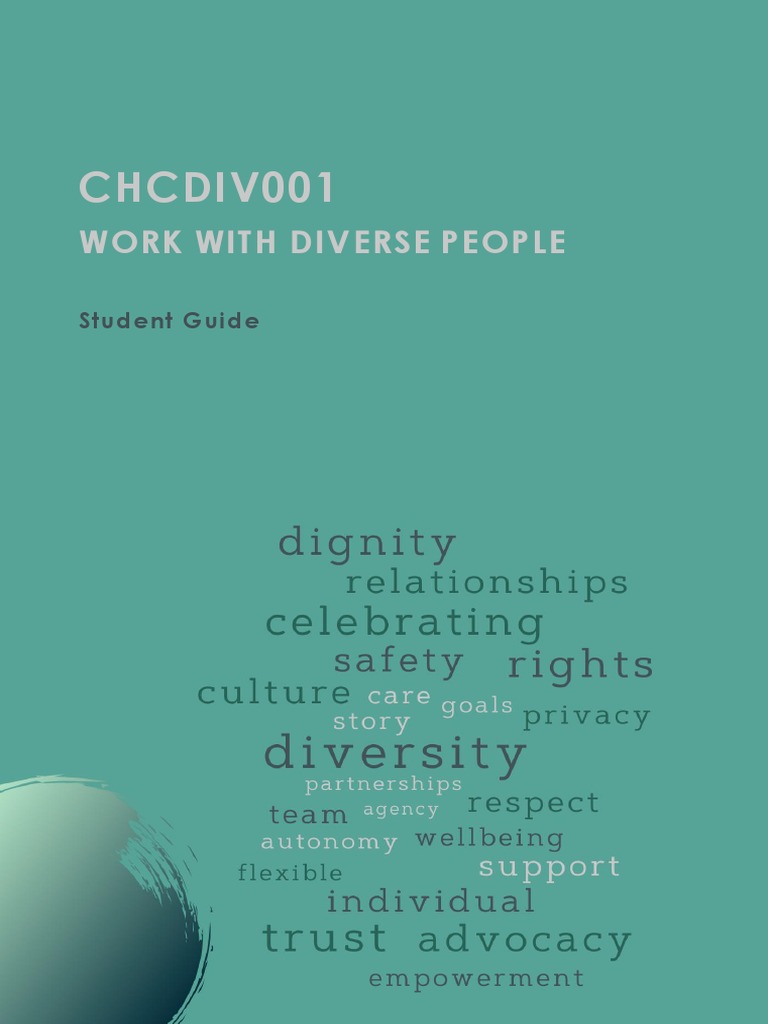 CHCDIV001 - V1.0 - Student Guide.v1.0 | PDF | Discrimination ...