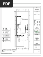 Denah Pos Jaga Skala 1:40 | PDF