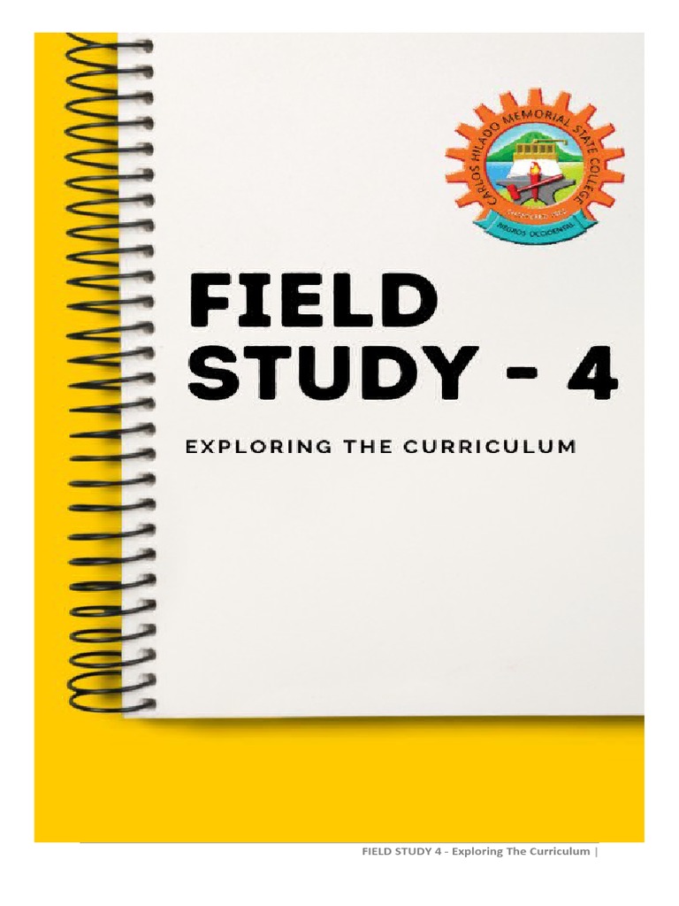 Field Study Sir Jansen Long Size Final | PDF | Curriculum | Teachers