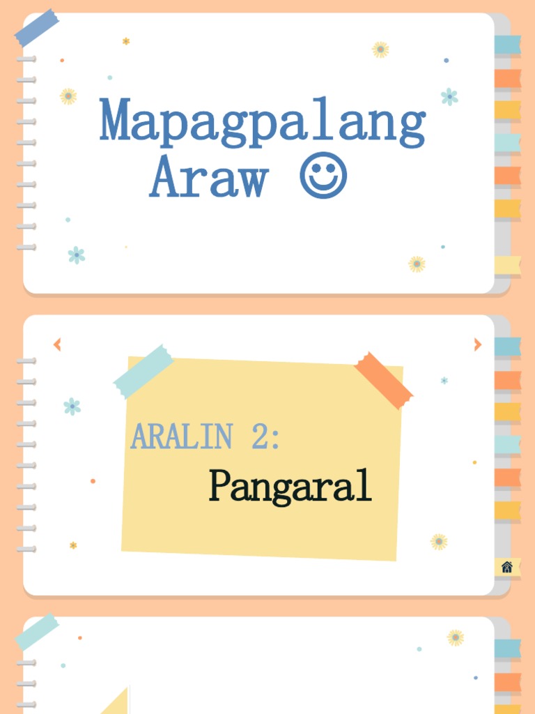 Aralin2 GOLS 3 10 | PDF