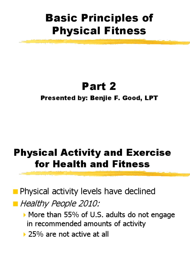 Unit One Concepts of Physical Fitness Part 2 | PDF | Physical Fitness ...