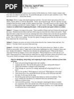Song Lyric Analysis Essay Outline | PDF | Essays | Human Communication