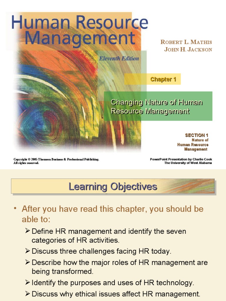 Changing Nature of HRM | PDF | Human Resource Management | Business