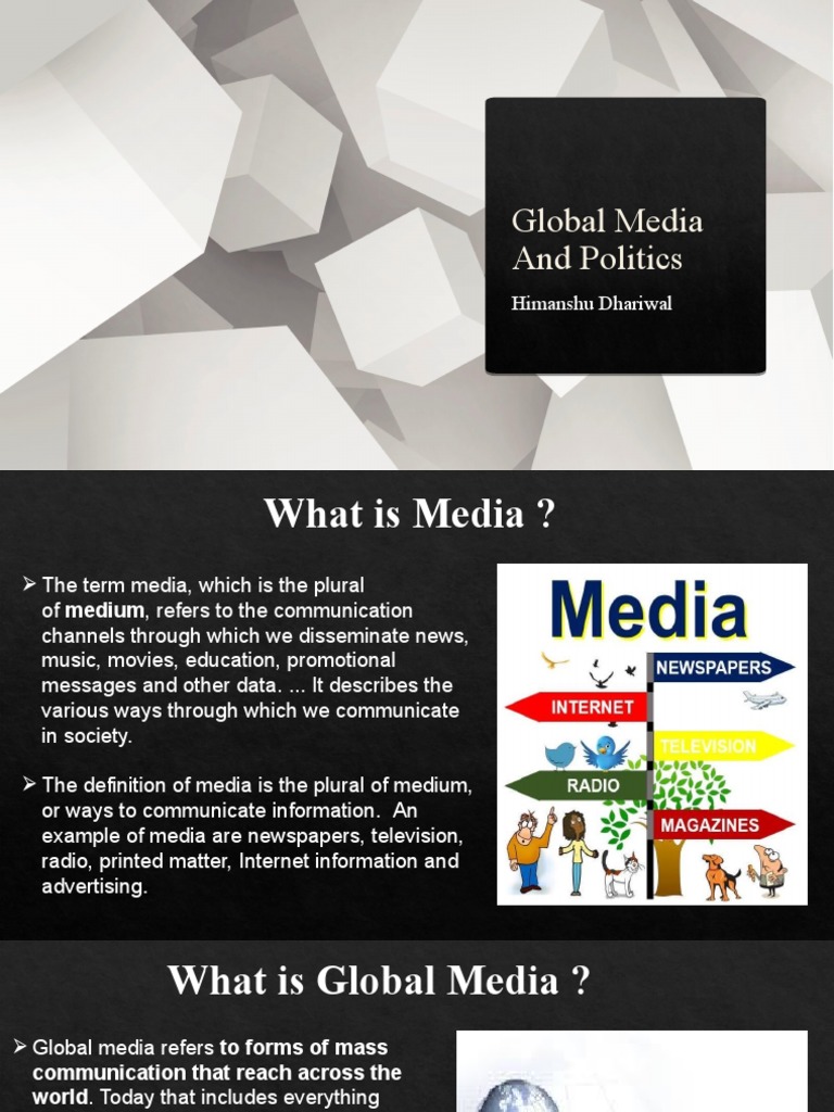 Global Media and Politics | PDF