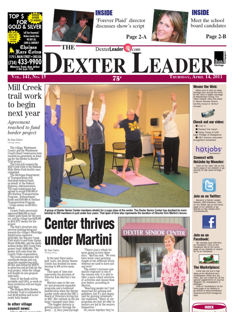 Dexter Senior Center Membership Growth | PDF | Business