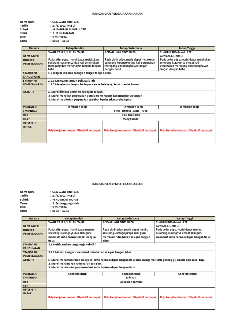 rph selepas peperiksaan akhir tahun - KaelyntaroSharp