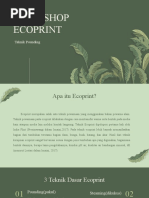 Makalah Ecoprint | PDF