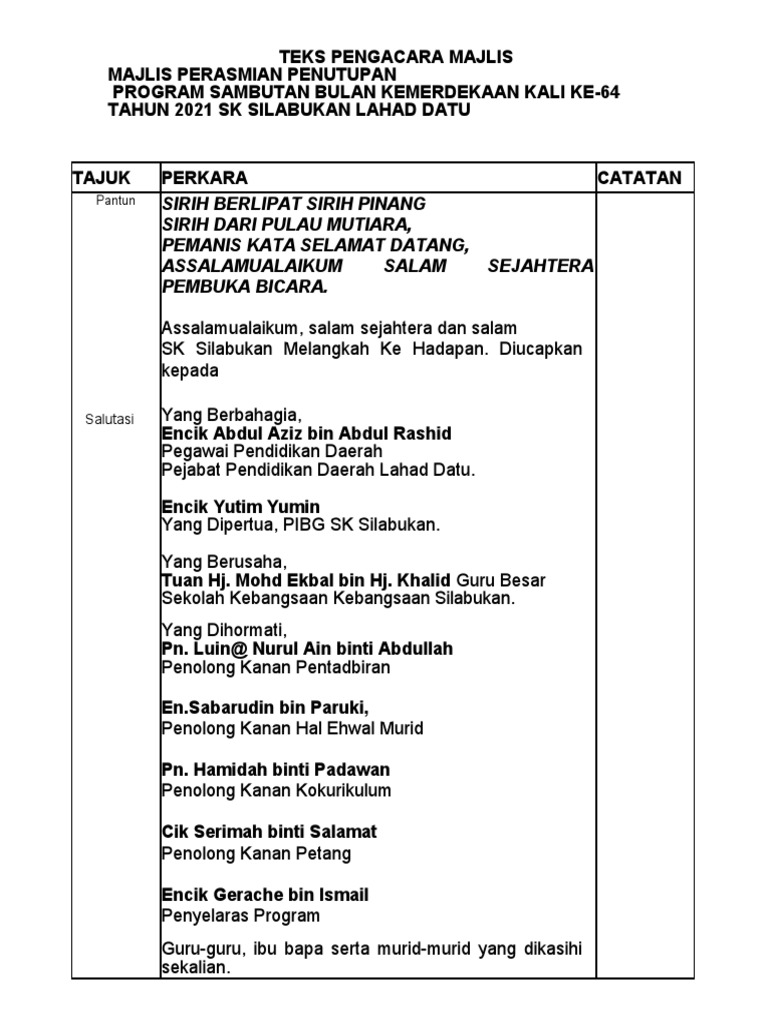 Skrip Juruacara | PDF