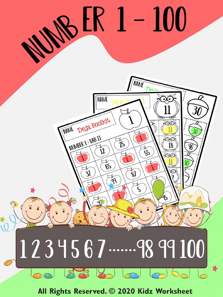 1 100 Number Book | PDF
