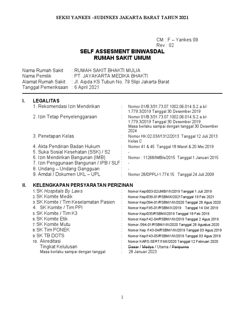 Self Assesment | PDF