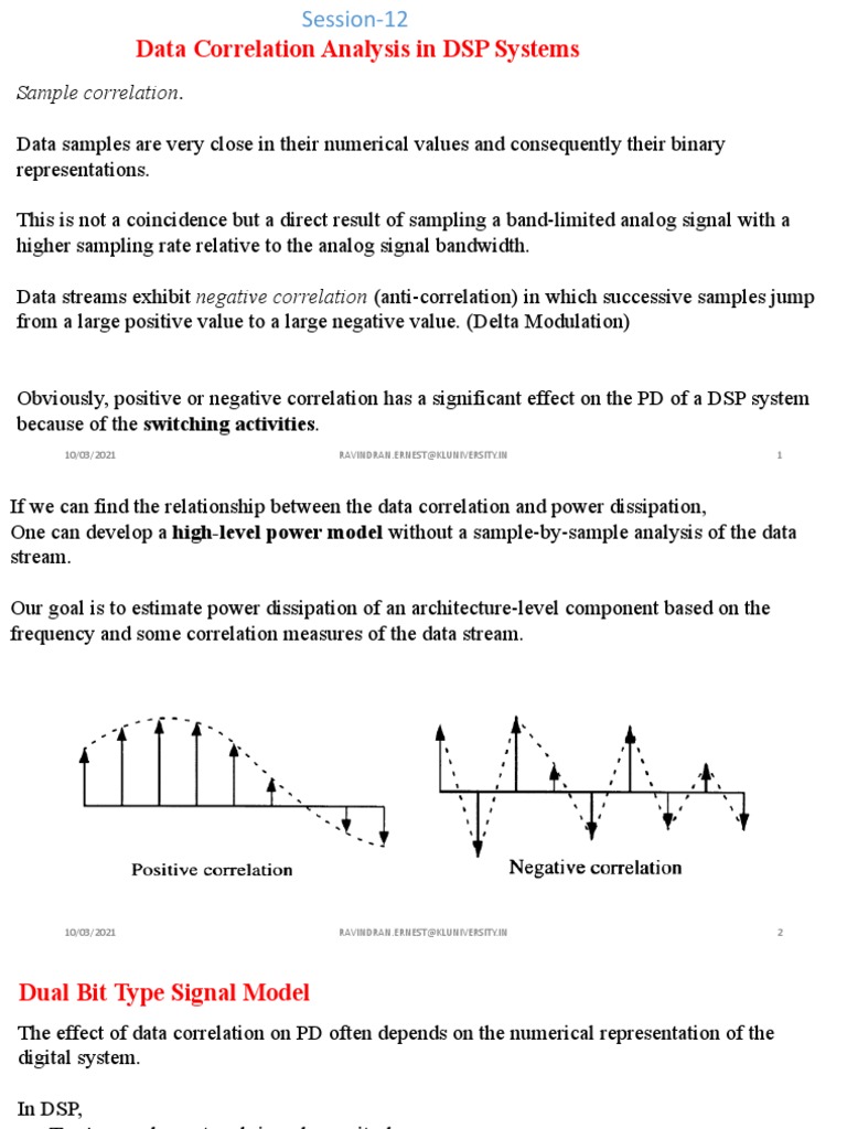 Dual Bit Signal Model in DSP Systems | PDF | Sampling (Signal ...