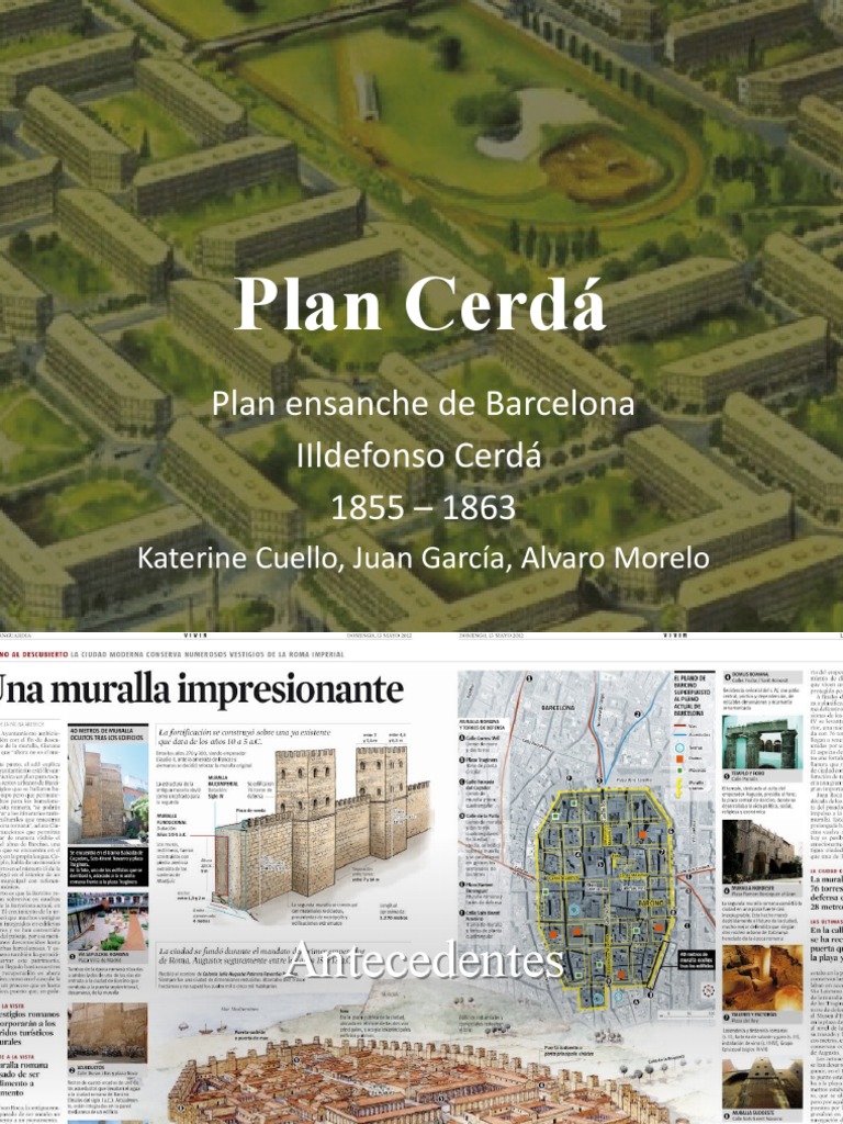 Presentacion para Exposicion Plan Cerda | PDF | Barcelona
