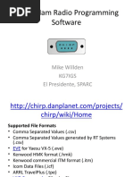 CHIRP Tone Programming | PDF