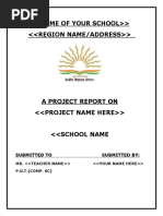 Certificate For Investigatory Project | PDF