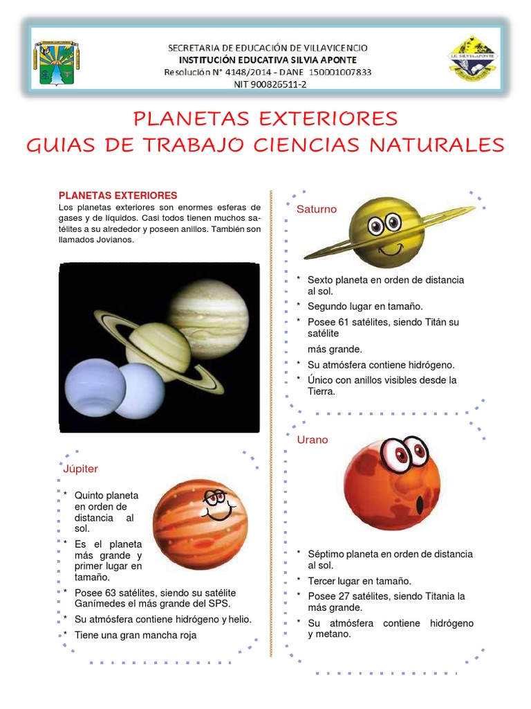 Planetas Exteriores | PDF
