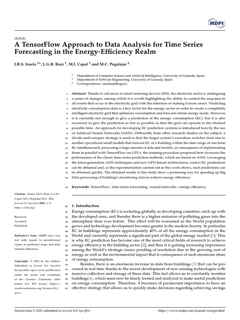 A TensorFlow Approach To Data Analysis For Time Series Forecasting in The Energy Efficiency ...