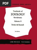 A Textbook of Vertebrate Zoology | PDF