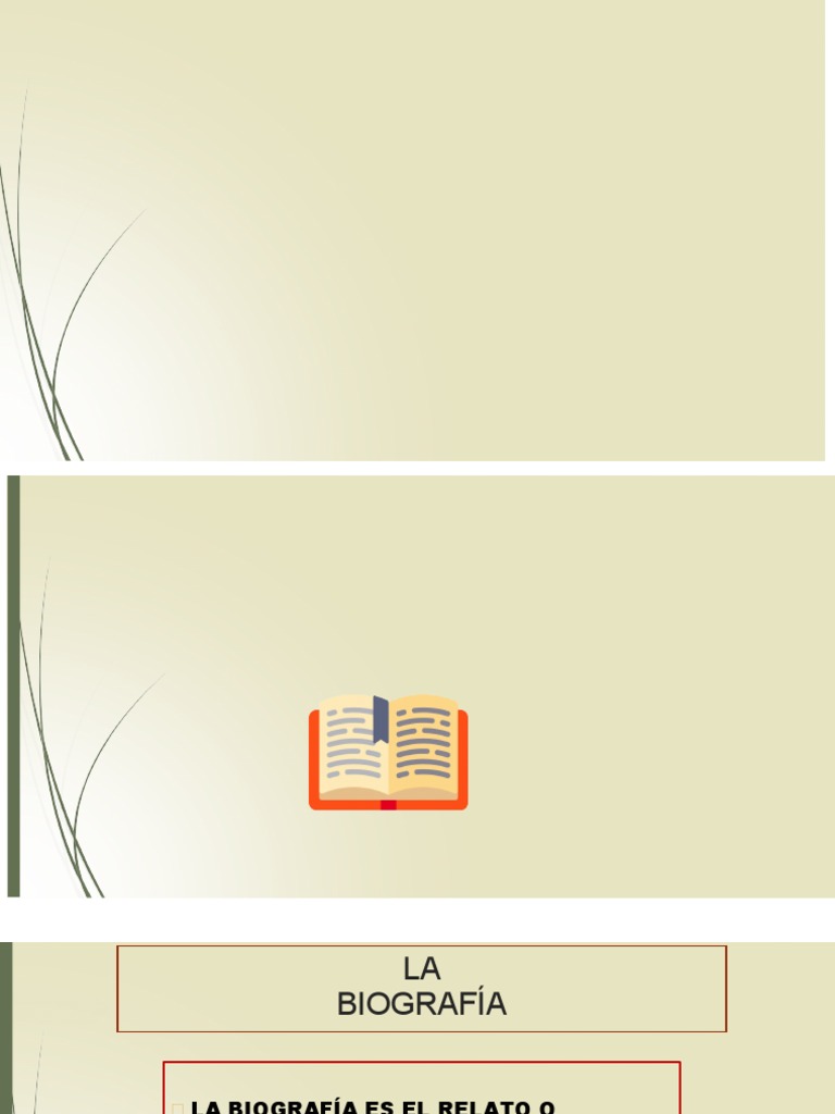 Ppt-Biografia 6° Básico | PDF