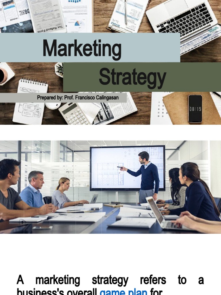 Marketing Strategy Pdf Marketing Marketing Strategy