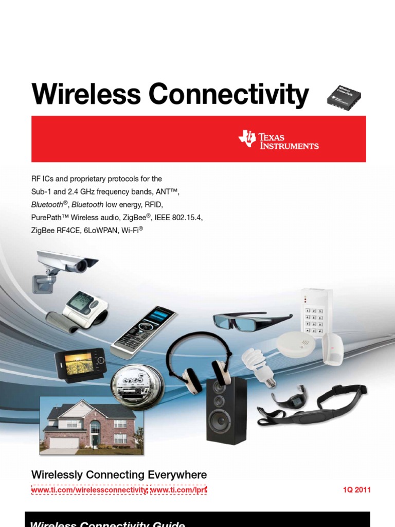 TI Wireless Connectivity Guide | PDF | Wi Fi | Bluetooth