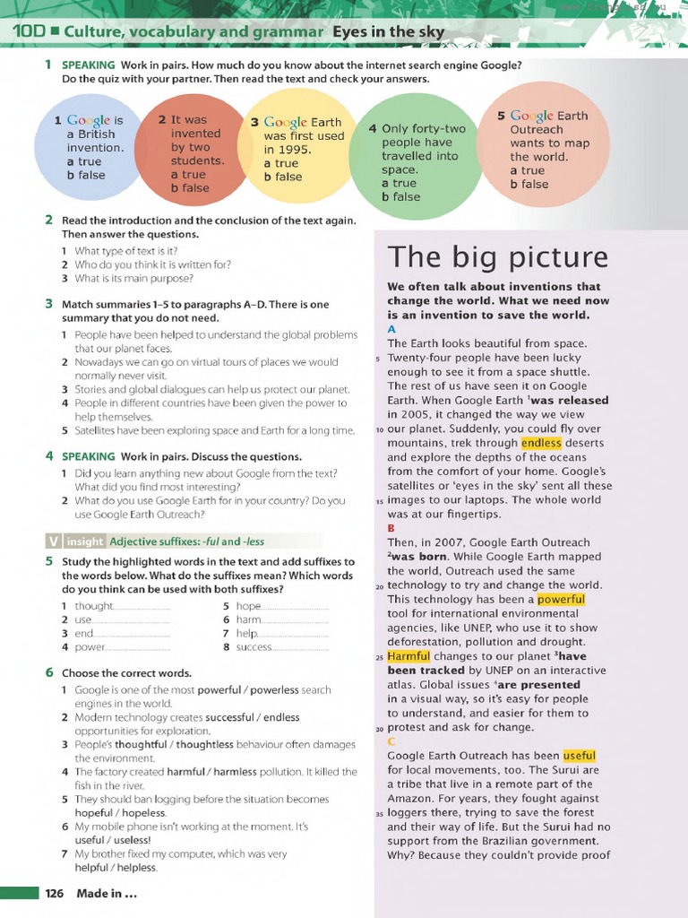 Insight Pre Intermediate Student Book | PDF | Adjective | Verb