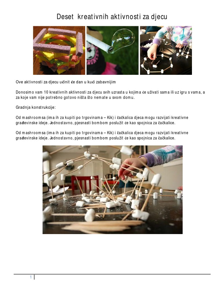 Kreativne Ideje | PDF