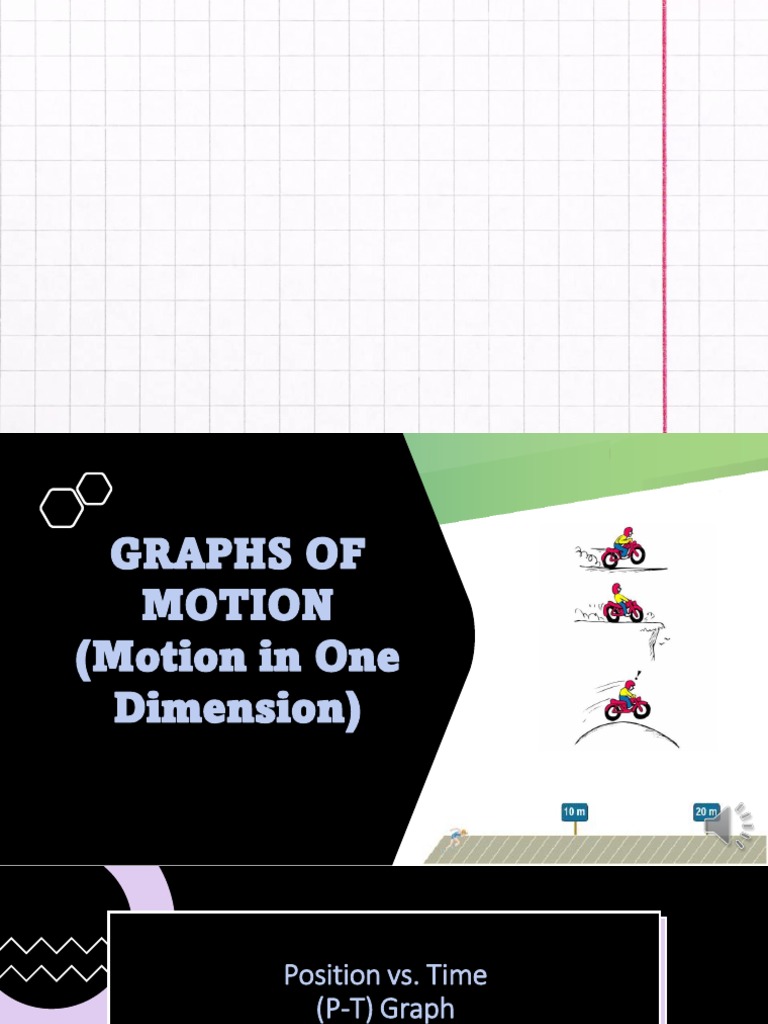WEEK 3 - Motion in 1D (Graphs of Motion) | PDF | Velocity | Acceleration