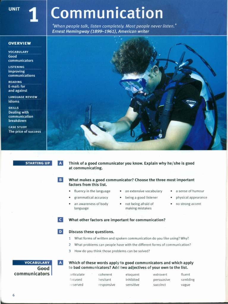 Unit 1 - English Learn | PDF | Communication | Jargon