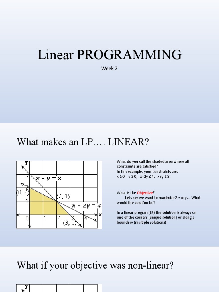 02 LP - IP Modeling Student | PDF | Linear Programming | Applied Mathematics
