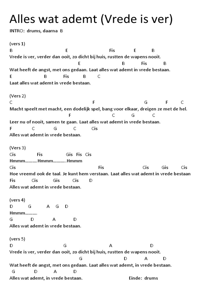 Alles Wat Ademt | PDF