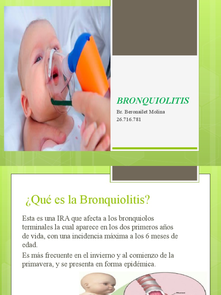 BRONQUIOLITIS | PDF | Especialidades Medicas | Neumología