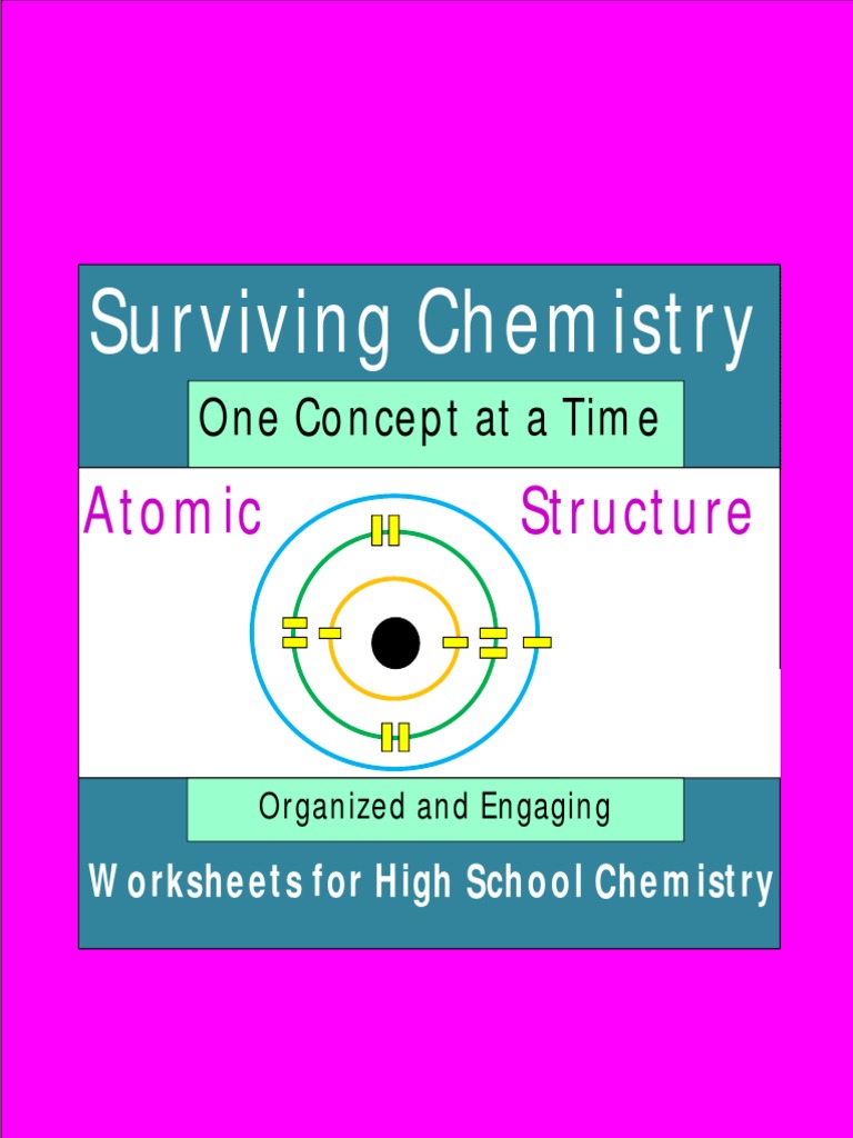 Atomic Structure Worksheets | PDF | Atoms | Ion