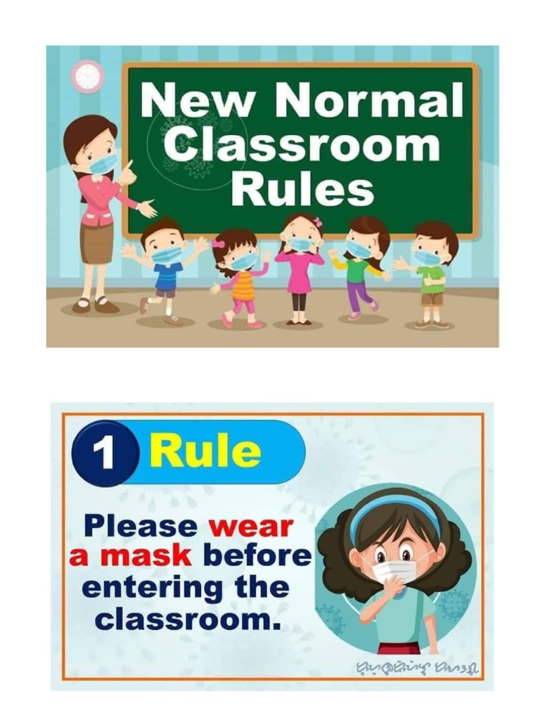 Nwe Normal Classroom Rules | PDF