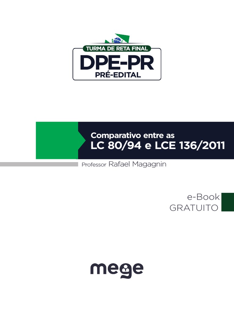Cms Files 15550 1569275589ebook Comparativo LC 80 e Lc136 Dpe-Pr | PDF ...