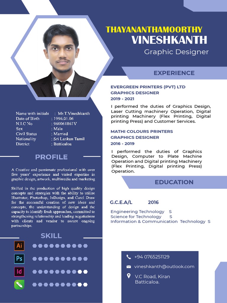 My CV Final | PDF | Graphics | Graphic Design