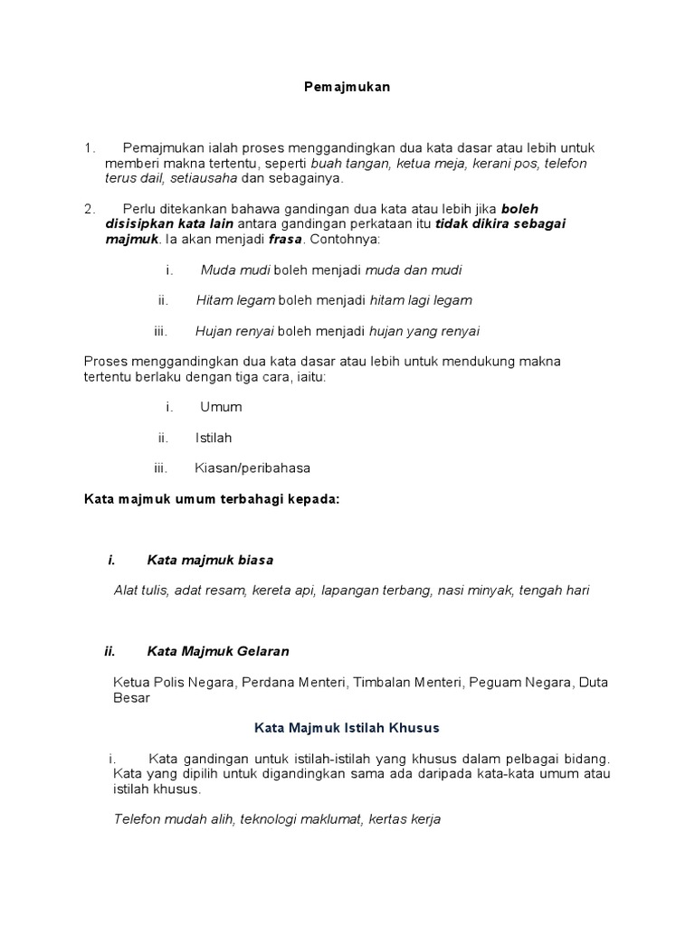 Pemajmukan | PDF