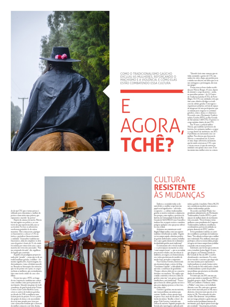 E Agora Tche | PDF | Machismo | Mulher