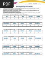 ChEDE-Q8 Questionnaire Overview | PDF | Eating Disorder | Behavioural ...