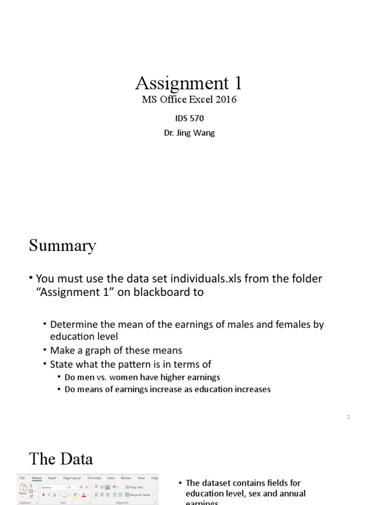 IDS 570 - Assignment 1 Instructions | PDF | Computer Science | Software