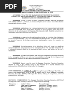 Executive Order No. 003 Creating BNC | PDF