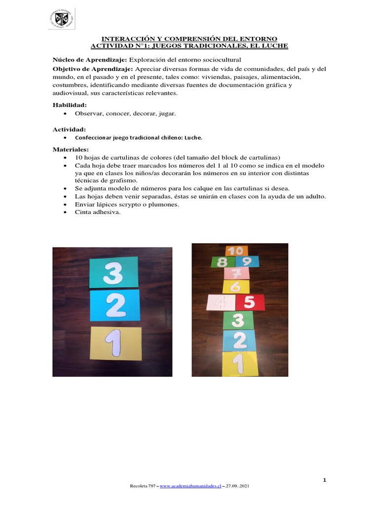 Cómo Jugar al Luche Chileno | PDF