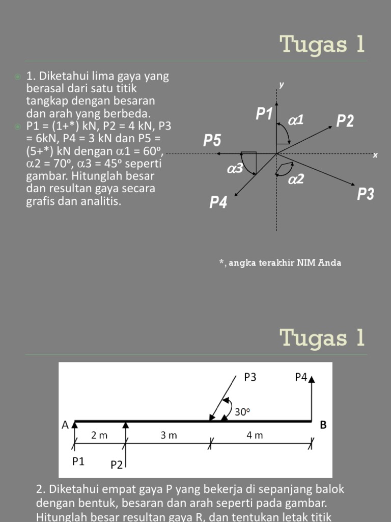 Tugas 1 MEKANIKA REKAYASA 1 | PDF